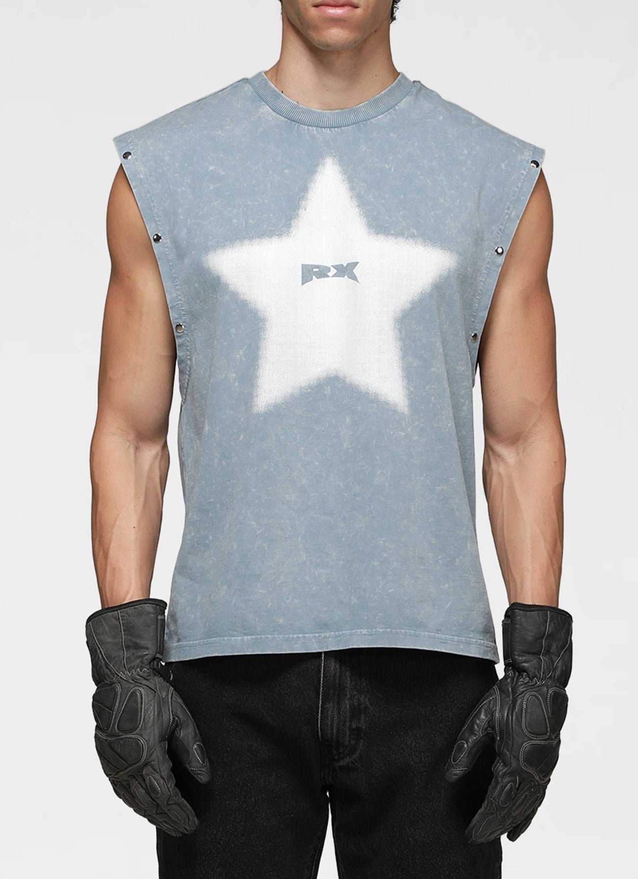 RX STARDUST TANKTOP (ICE BLUE) – ROXYLANE